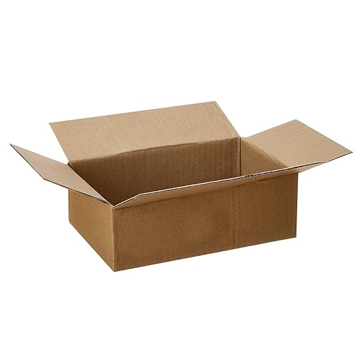 BonKaso 3 Ply Brown Corrugated Packaging Packaging Box Size:9x6x3 inch